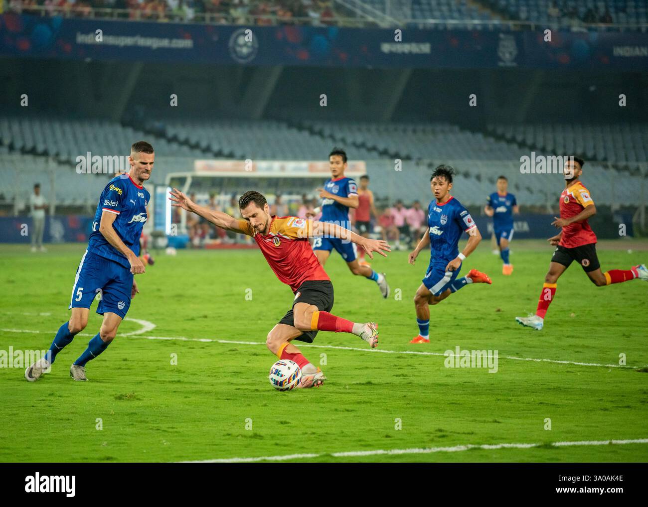 Kolkata, India. 03rd Mar, 2025. East Bengal FC draw 1-1 against ...