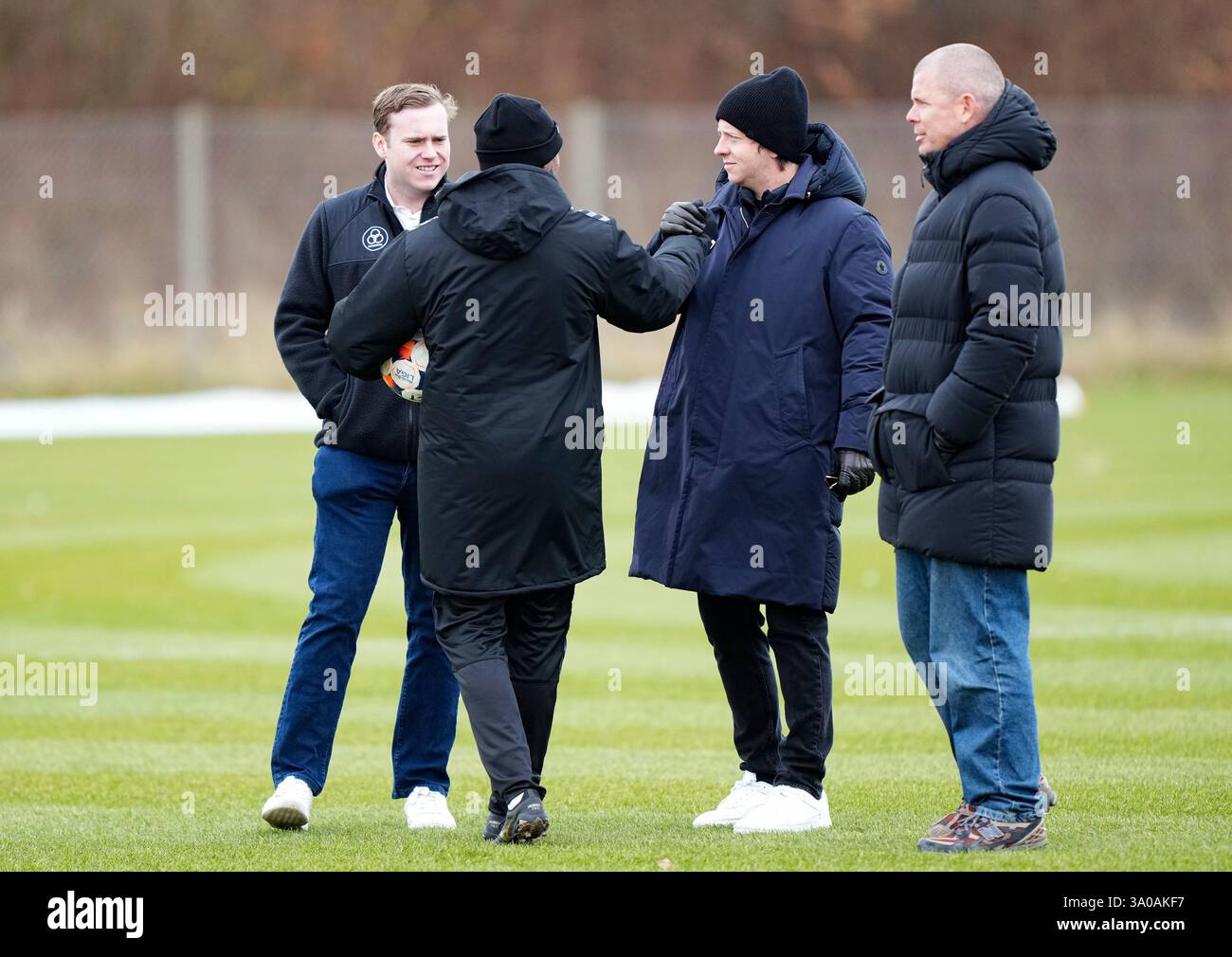 David Nielsen is the new coach at AC Horsens and trains the squad for ...