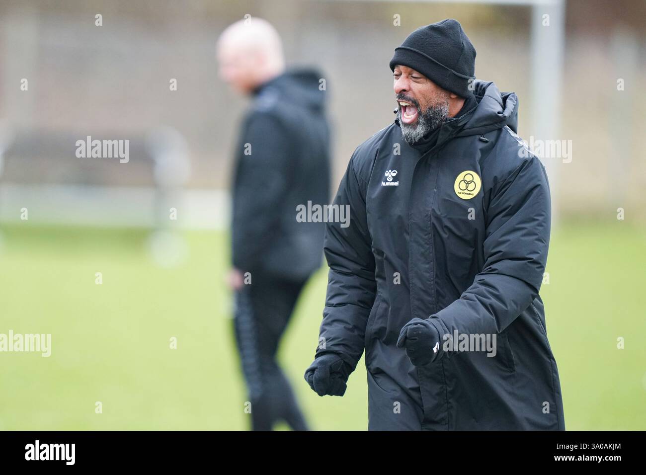 Horsens, Denmark. 03rd Mar, 2025. David Nielsen is the new coach at AC ...