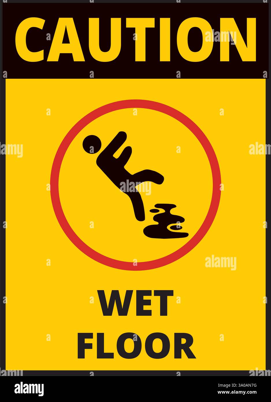 Sign board on floor Cut Out Stock Images & Pictures - Alamy