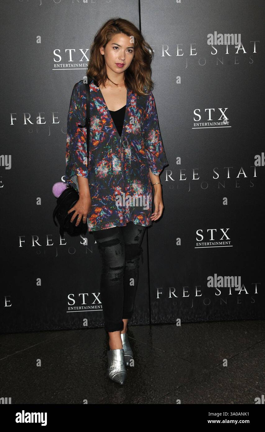 Nicole Bloom attends the premiere of 'Free State of Jones' at the DGA ...