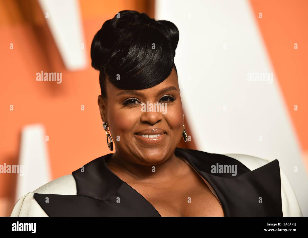 Natasha Rothwell arriving at the Vanity Fair Oscar Party held at the ...