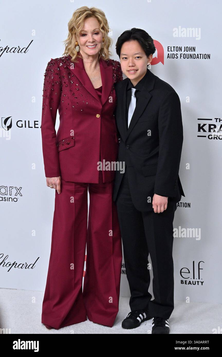 Ca. 02nd Mar, 2025. Jean Smart, Forrest Gilliland at the after-party ...
