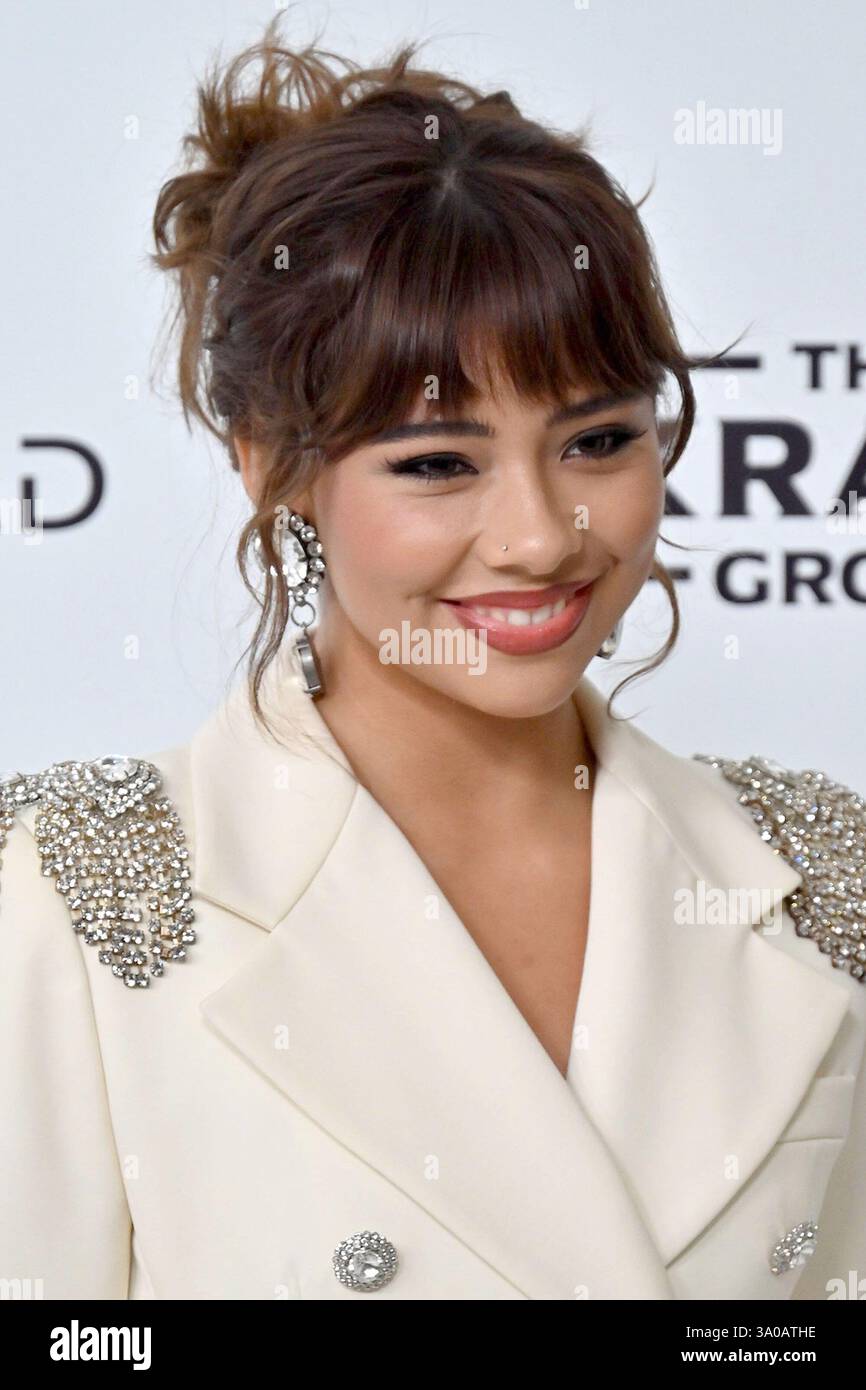 Xochitl Go at the after-party for 33rd Elton John AIDS Foundation ...
