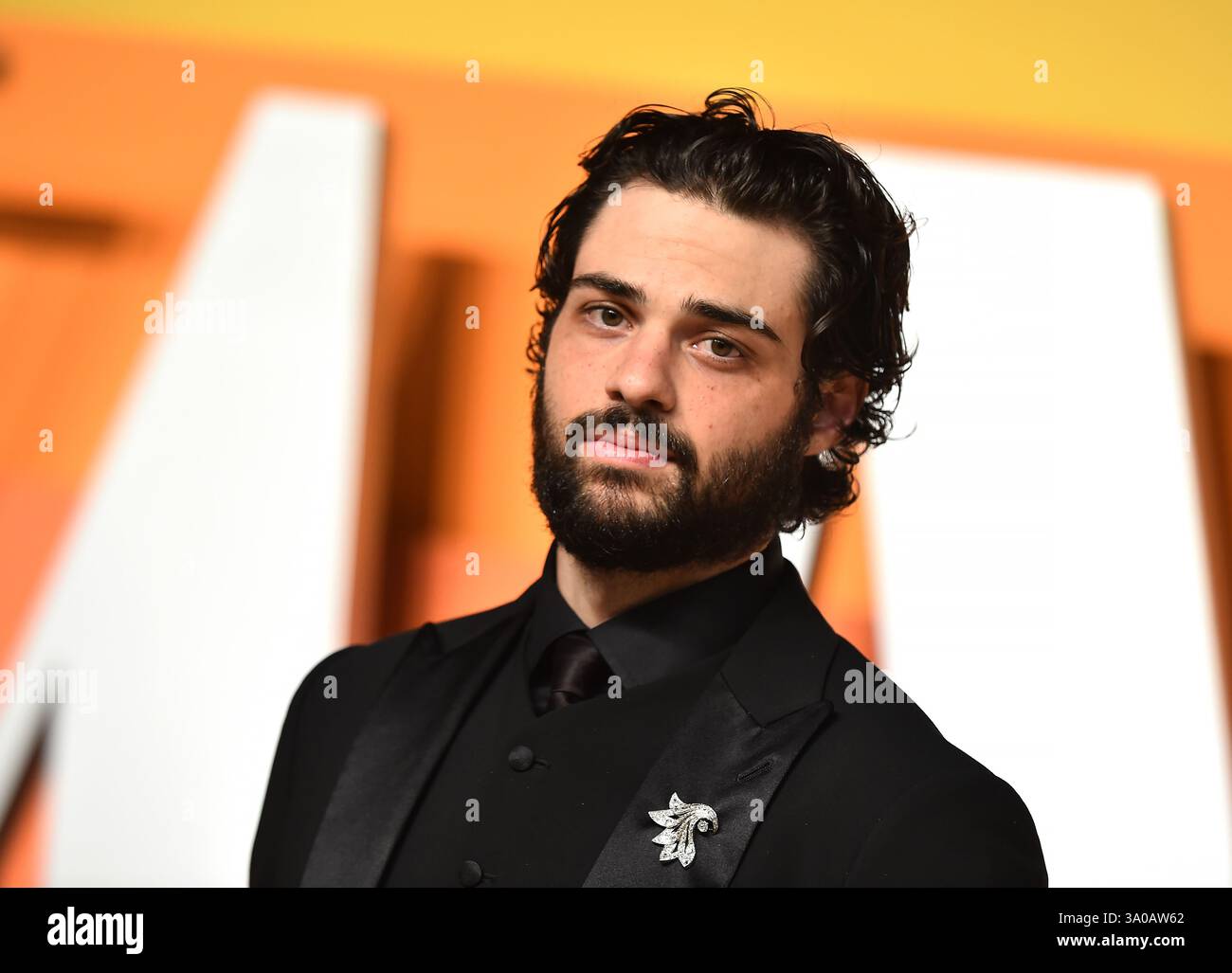 Noah Centineo arriving at the Vanity Fair Oscar Party held at the ...