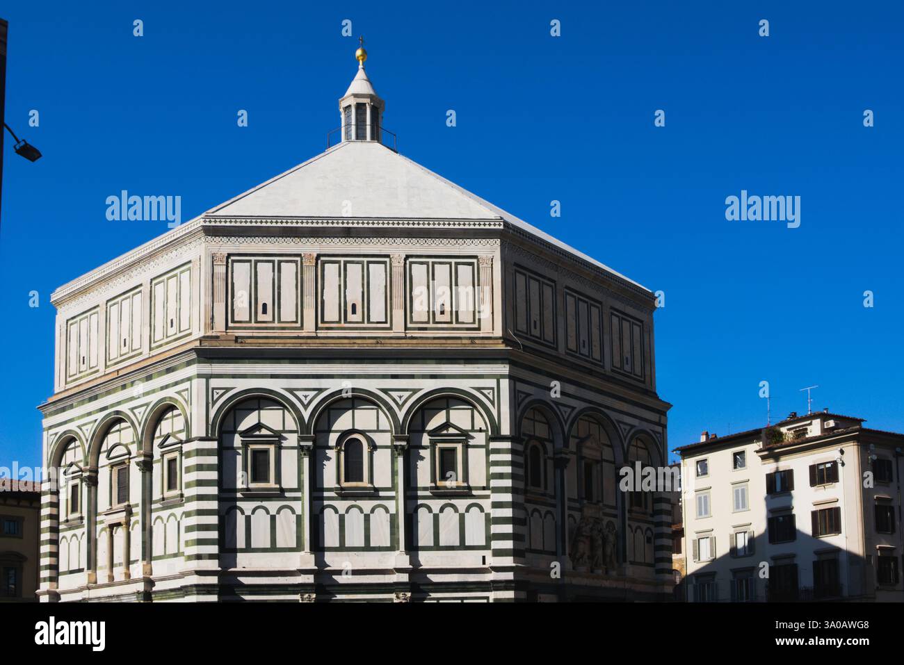 The Baptistery of St. John (Italian: Battistero di San Giovanni), next ...