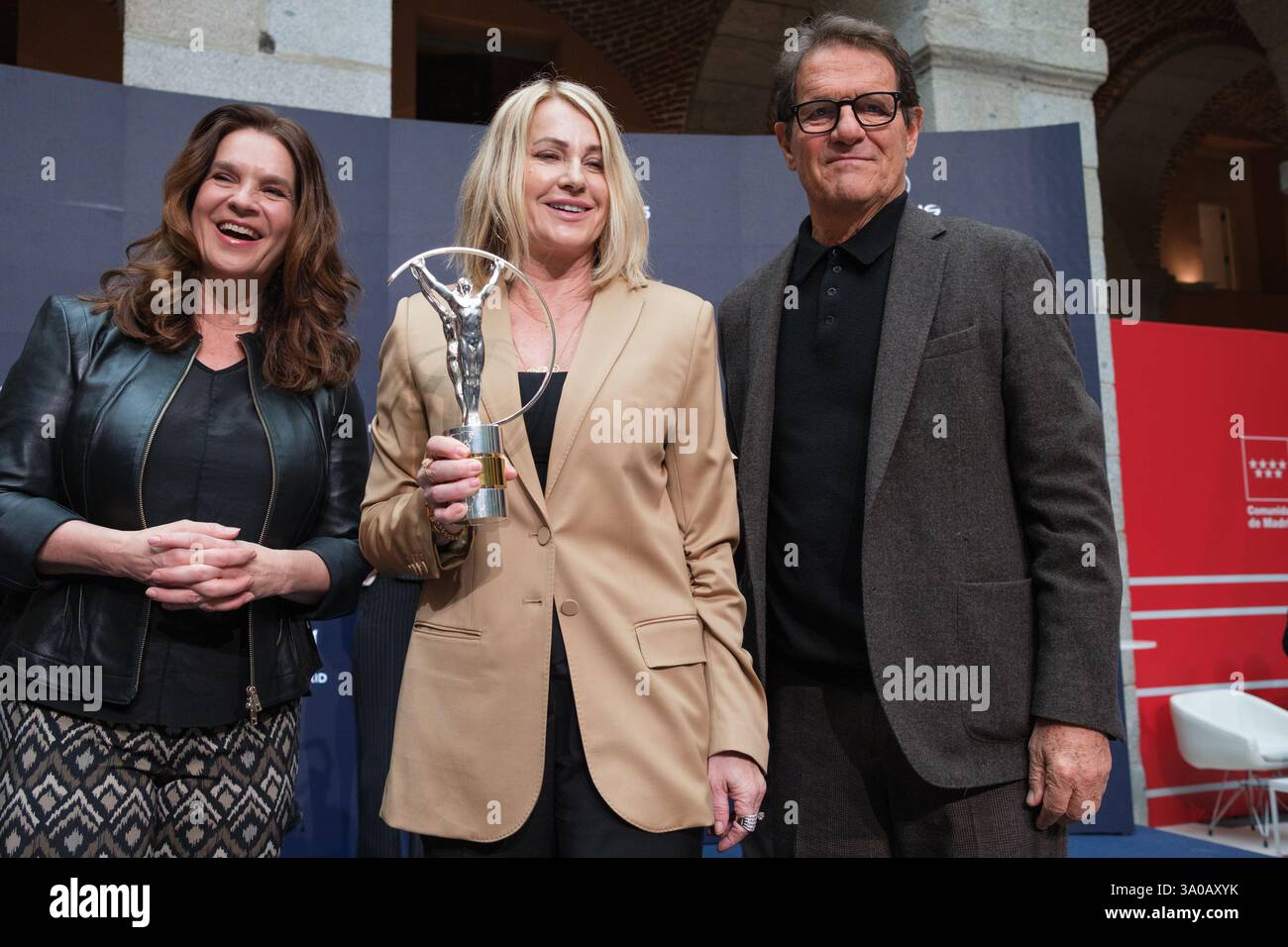 Madrid, Spain. 03rd Mar, 2025. Laureus World Sports Academy member ...