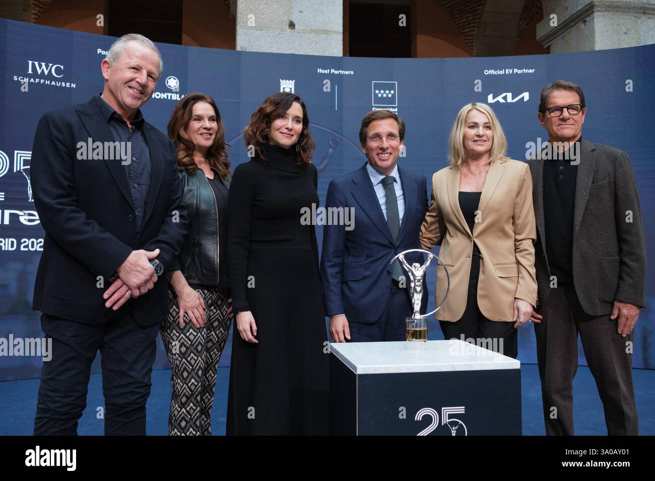 Madrid, Spain. 03rd Mar, 2025. Laureus World Sports Academy member ...