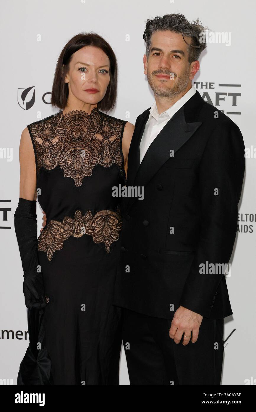 West Hollywood, USA. 02nd Mar, 2025. Kara Walker, Nick Walker at the ...