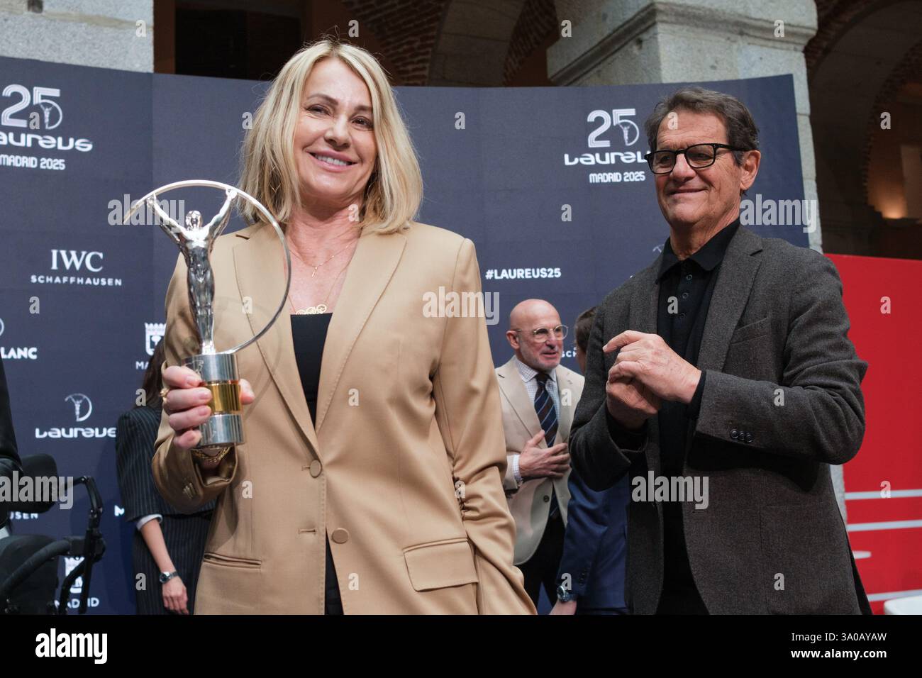 Madrid, Spain. 03rd Mar, 2025. Laureus World Sports Academy member ...