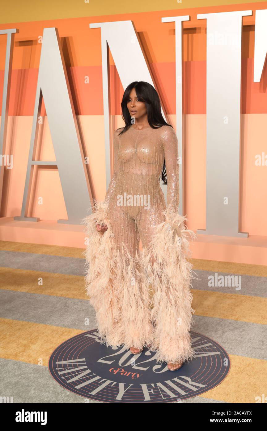 Los Angeles, USA. 02nd Mar, 2025. Los Angeles, CA. 02MAR2025: Ciara at ...