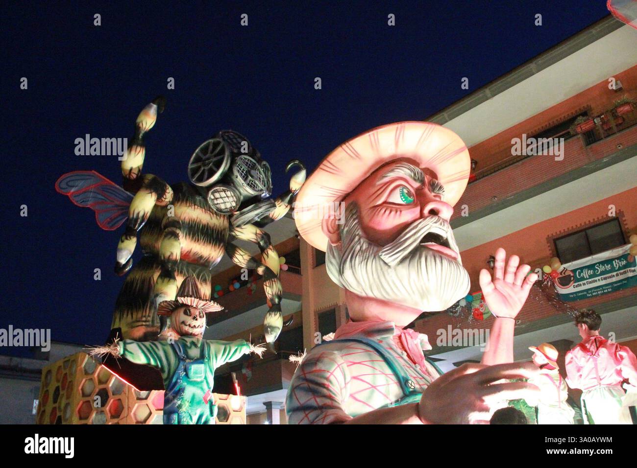 March 2, 2025, Saviano, Campania/Napoli, Italy: Carnival of Saviano ...