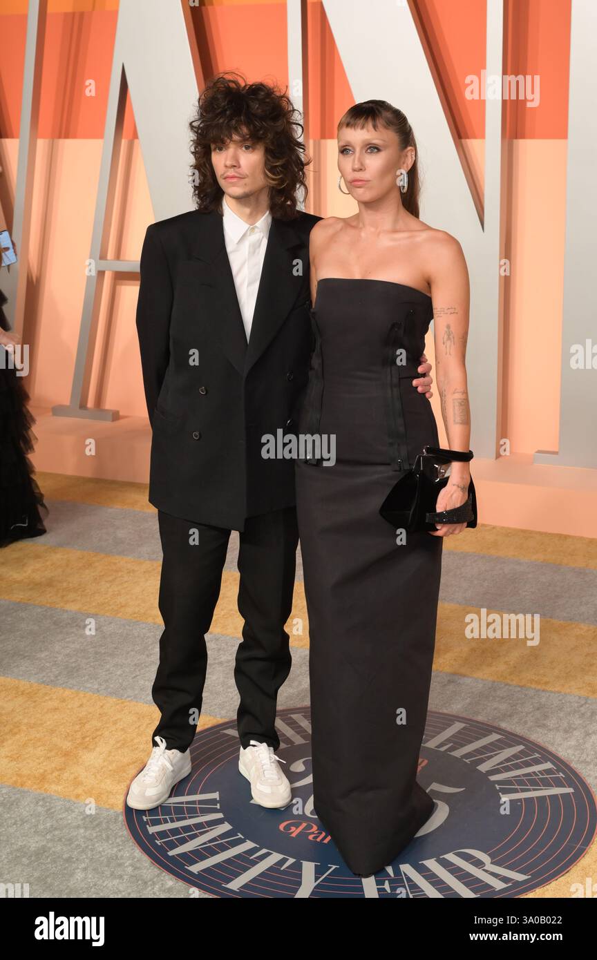 Los Angeles, USA. 02nd Mar, 2025. Los Angeles, CA. 02MAR2025: Miley ...