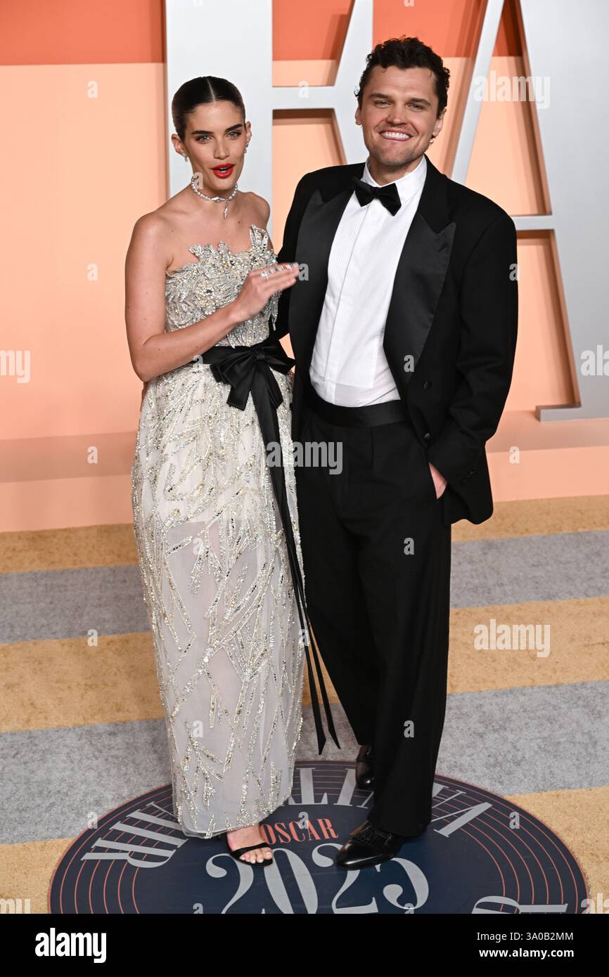 Los Angeles, USA. March 2nd, 2025. Sara Sampaio and Ray Nicholson ...