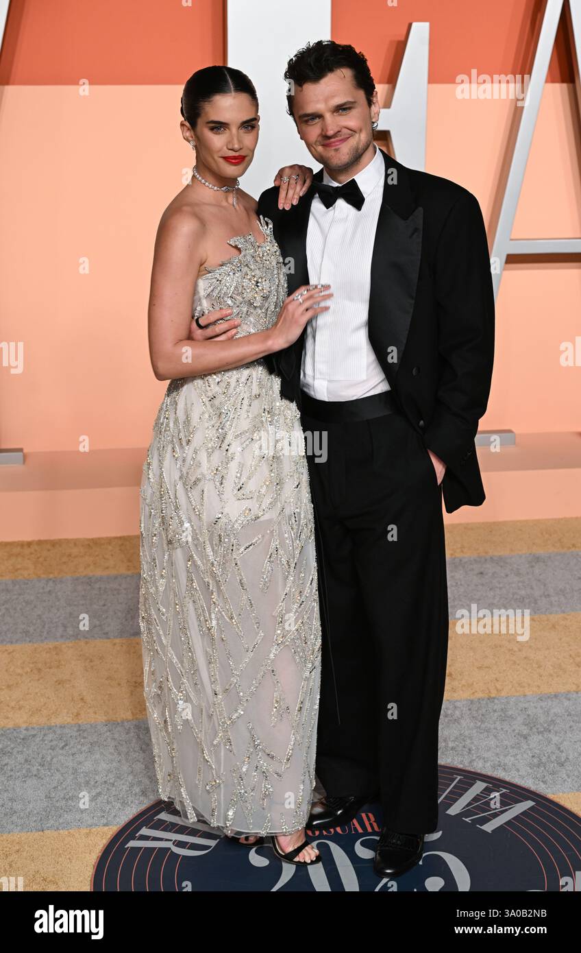 Los Angeles, USA. March 2nd, 2025. Sara Sampaio and Ray Nicholson ...