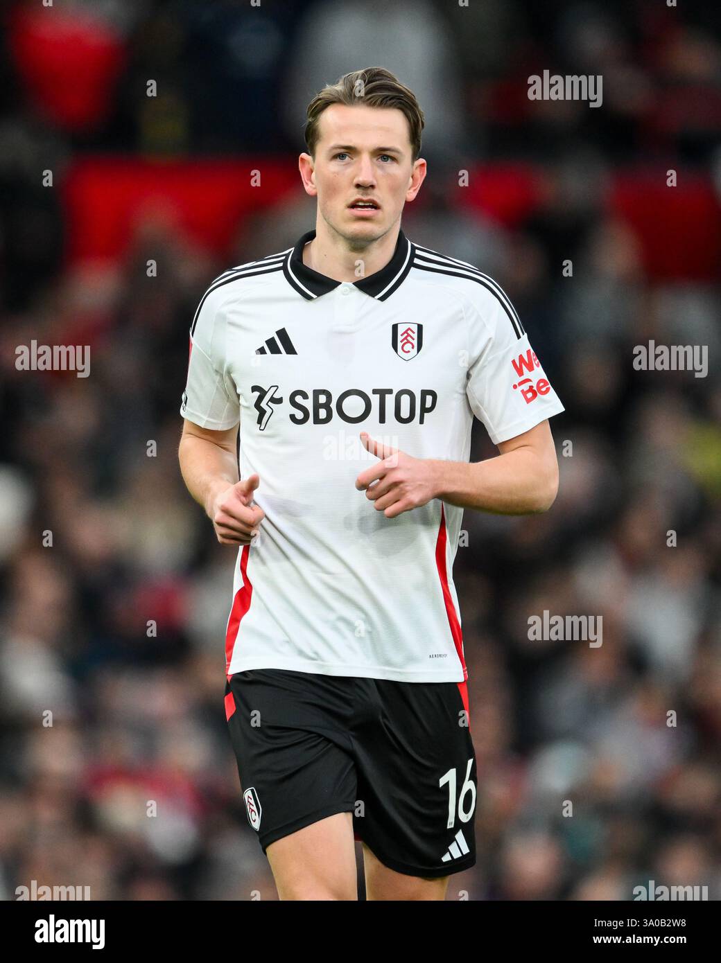 Sander Berge of Fulham during the Emirates FA Cup 5th Round match ...