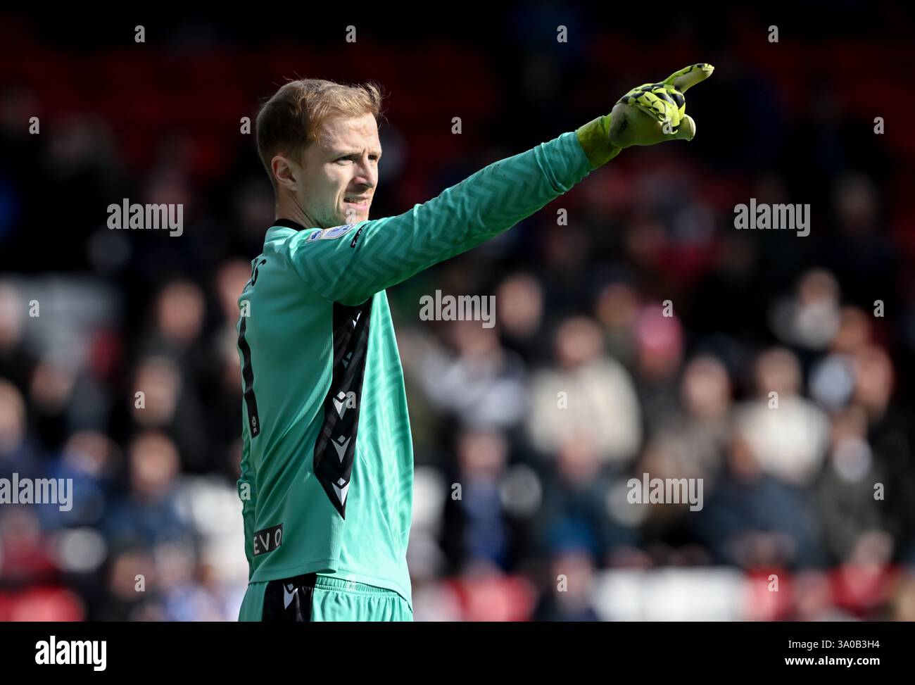 Blackburn Rovers goalkeeper Aynsley Pears during the Sky Bet ...