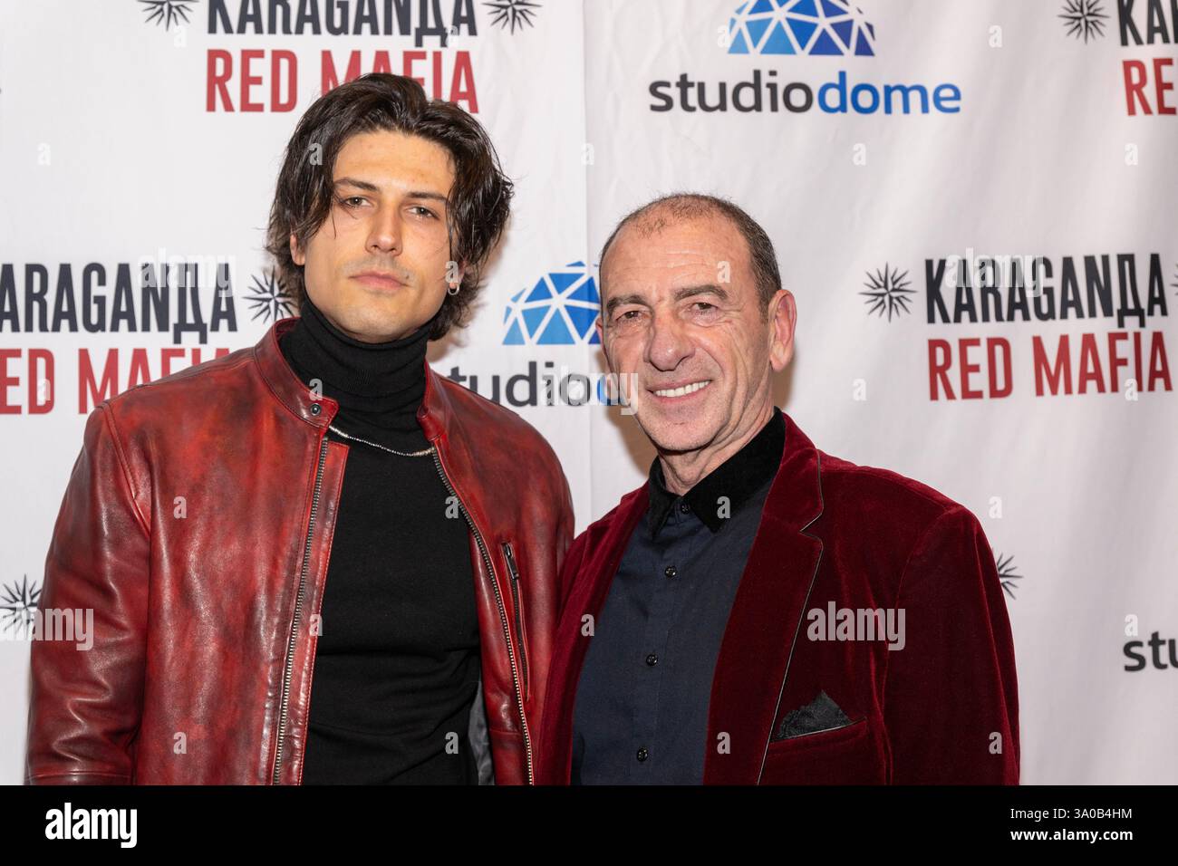 Los Angeles, United States. 01st Mar, 2025. Actor Ion Ciotu and Actor ...
