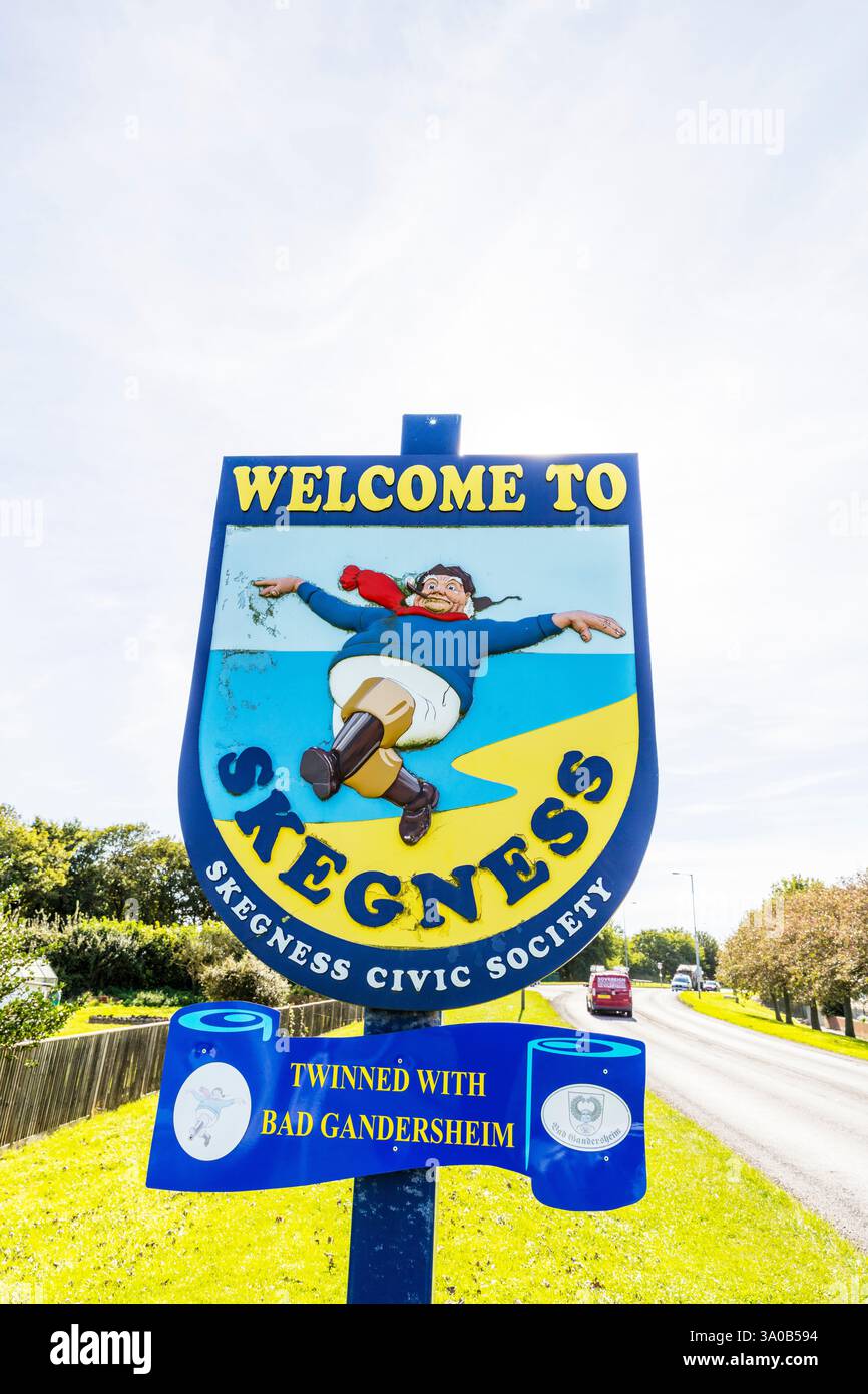 Skegness, Skegness UK, Skegness welcome sign, sign, signs, Skegness ...