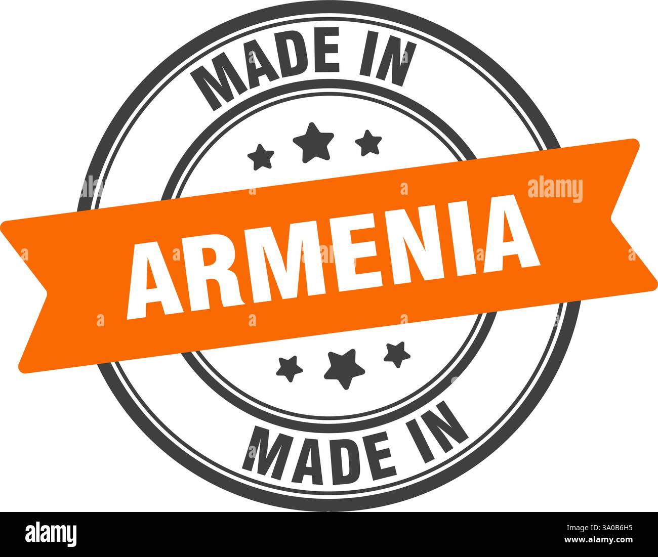Made in Armenia stamp. Made in Armenia round sign Stock Vector Image ...