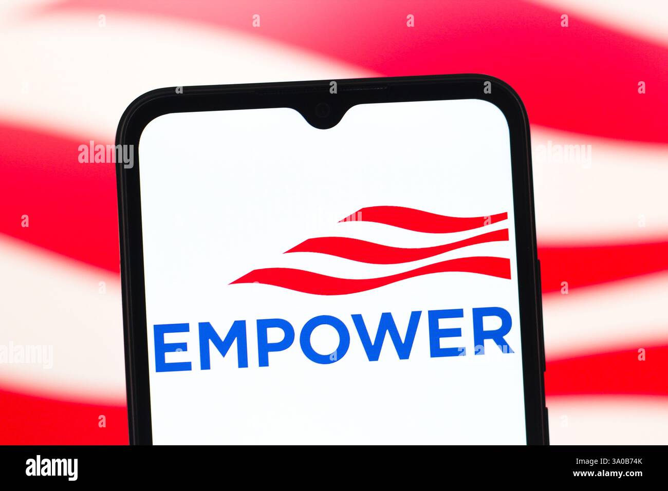 In this photo illustration, the Empower Annuity Insurance Company of ...