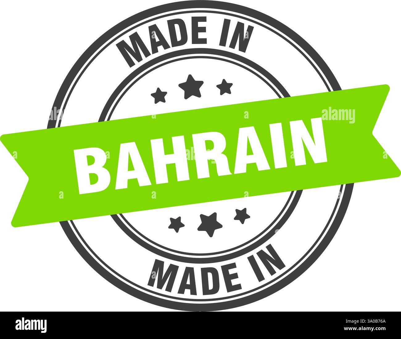 Made in Bahrain stamp. Made in Bahrain round sign Stock Vector Image ...