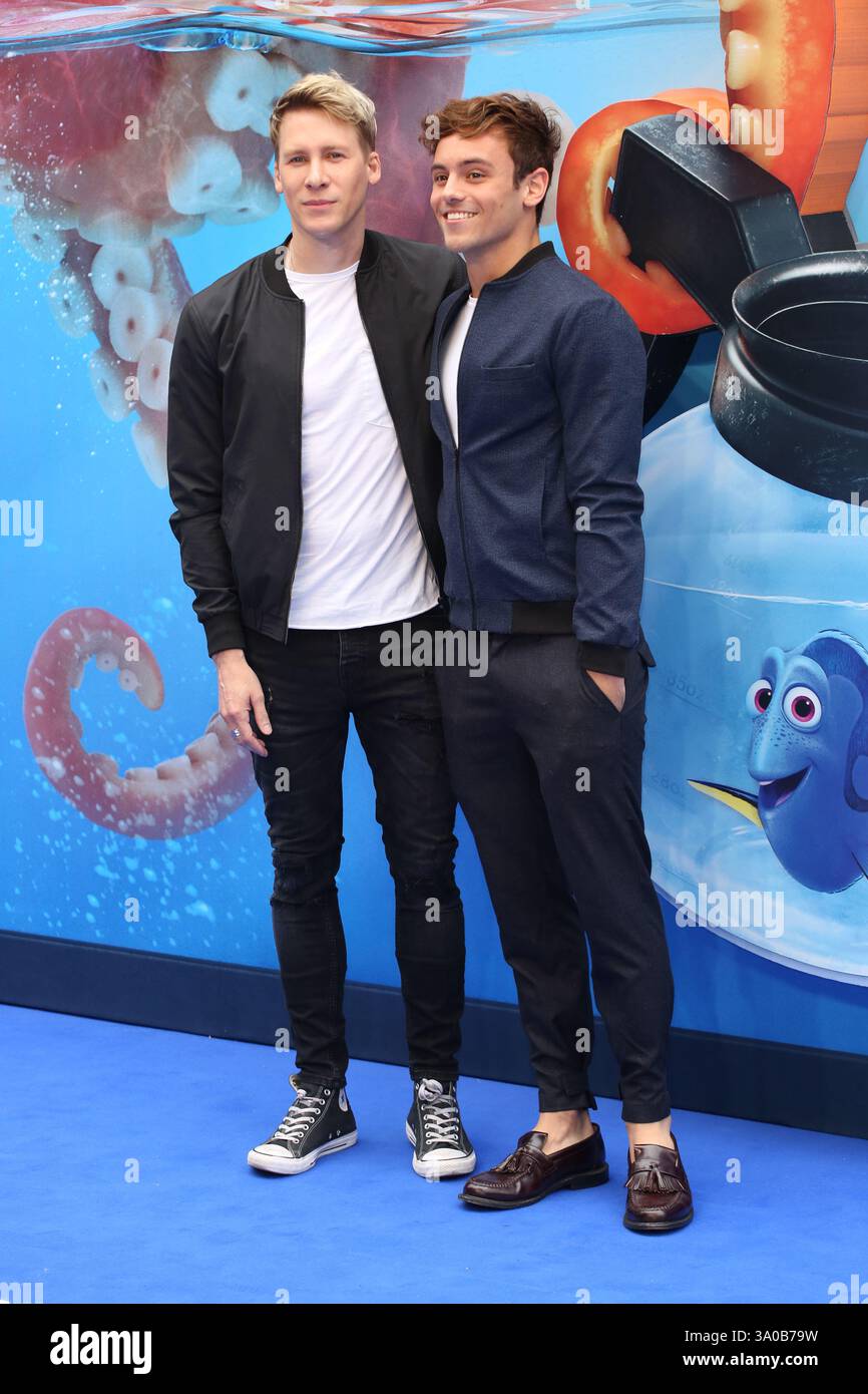 Tom Daley Finding Dory Premiere - Arrivals London, England - 10.07.16 ...