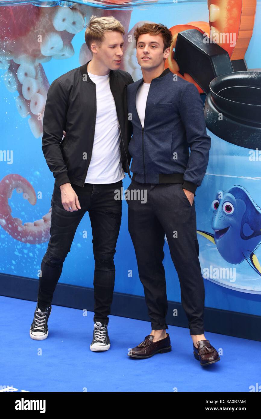 Tom Daley Finding Dory Premiere - Arrivals London, England - 10.07.16 ...