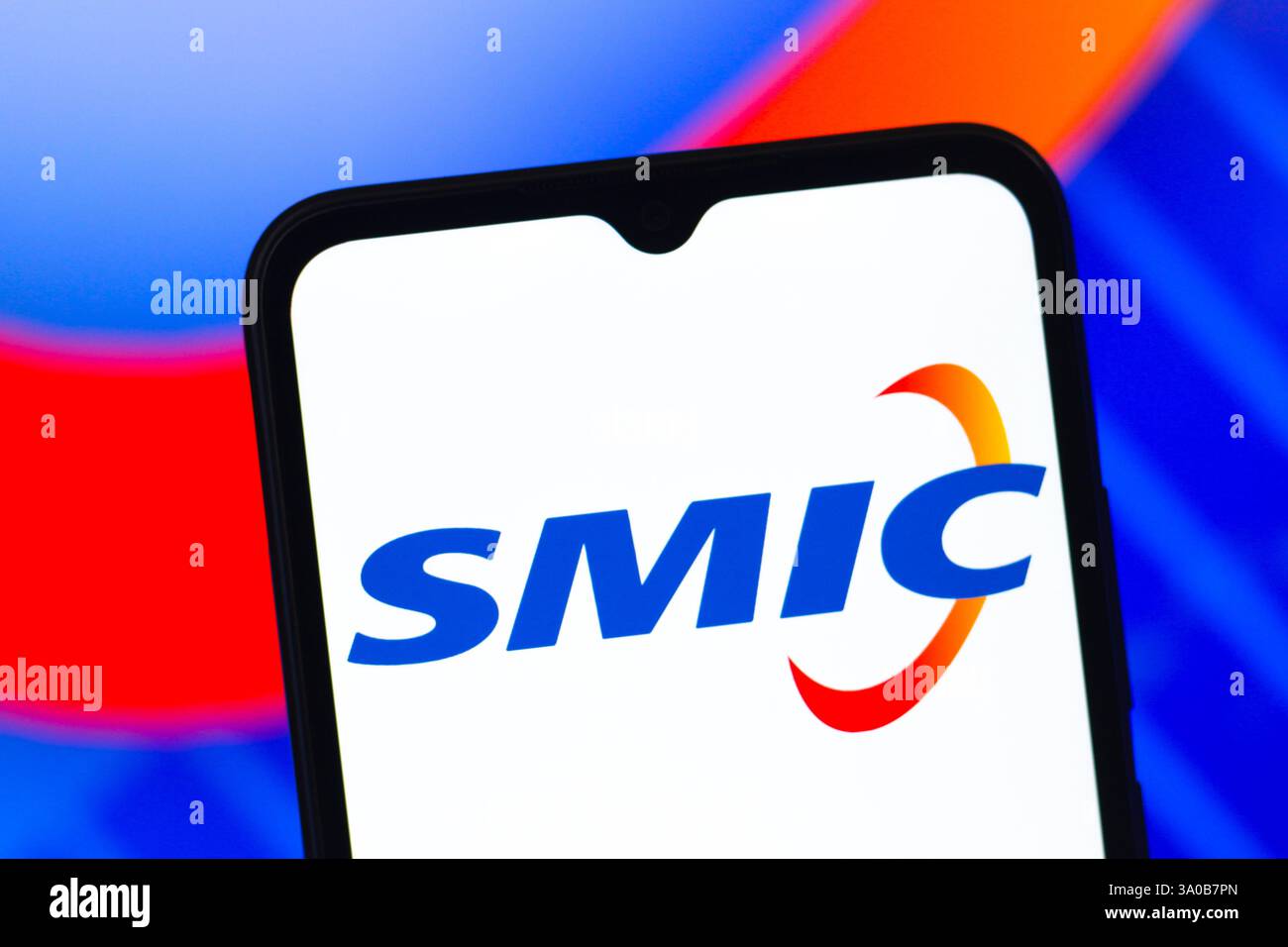 Canada. 03rd Mar, 2025. In this photo illustration, the SMIC ...