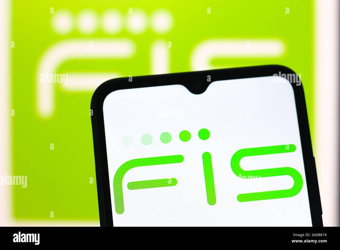 Canada. 03rd Mar, 2025. In this photo illustration, the FIS (Fidelity ...