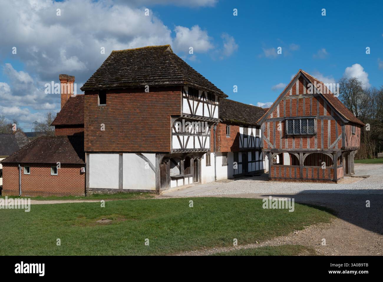 Old buildings including Titchfield market hall in the Weald and ...
