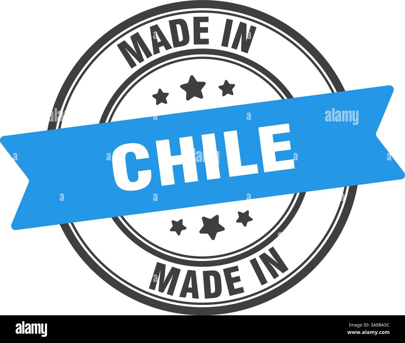 Made in Chile stamp. Made in Chile round sign Stock Vector Image & Art ...