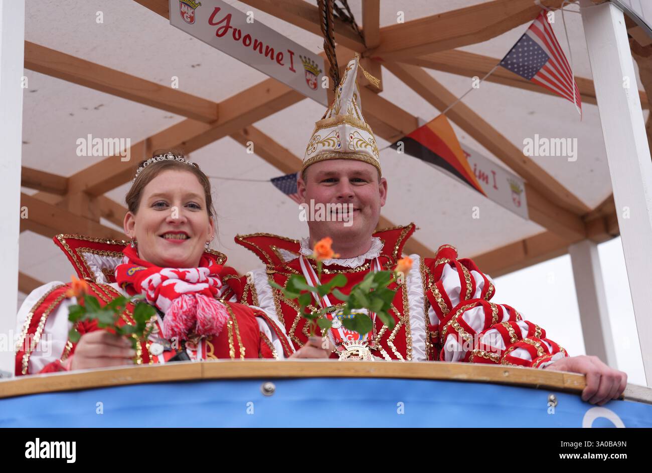 Marne, Germany. 03rd Mar, 2025. The prince and princess Tim I and ...