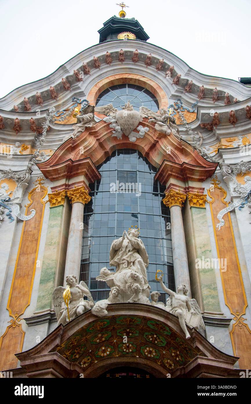 Asamkirche exterior munich bavaria germany hi-res stock photography and ...