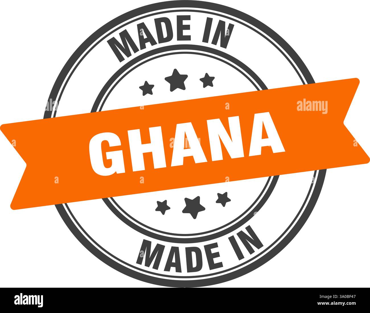 Made in Ghana stamp. Made in Ghana round sign Stock Vector Image & Art ...