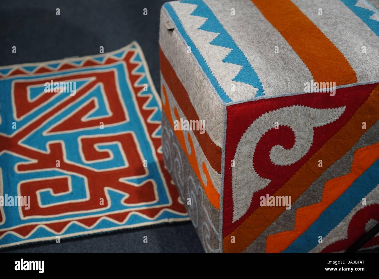 Embroidery on felt hi-res stock photography and images - Alamy