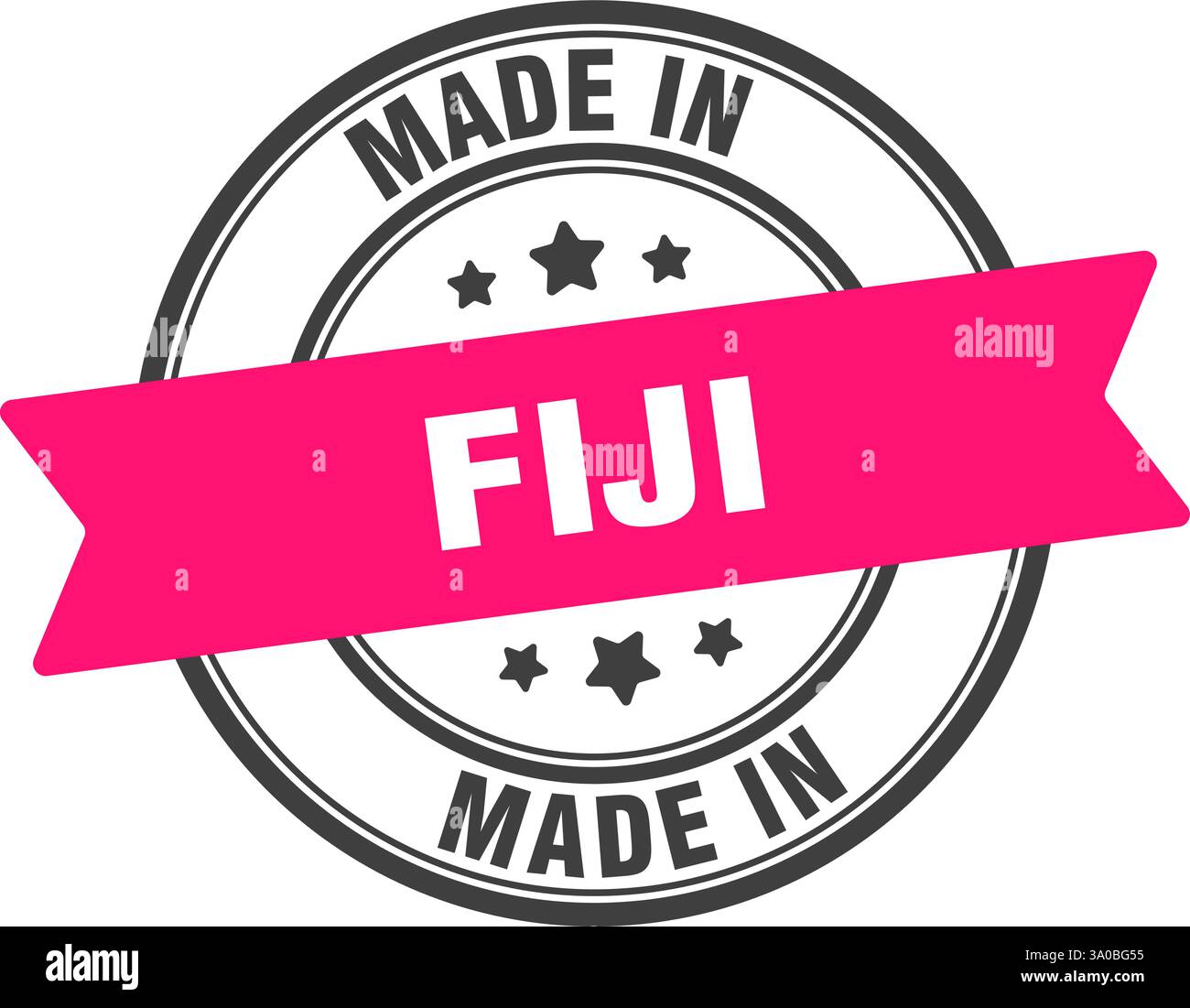 Made in Fiji stamp. Made in Fiji round sign Stock Vector Image & Art - Alamy
