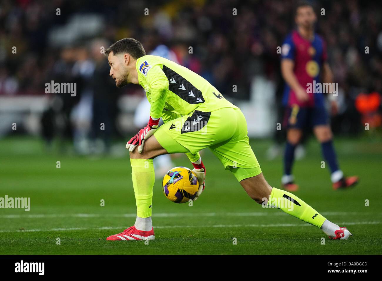 Alejandro Alex Remiro of Real Sociedad during the La Liga EA Sports ...