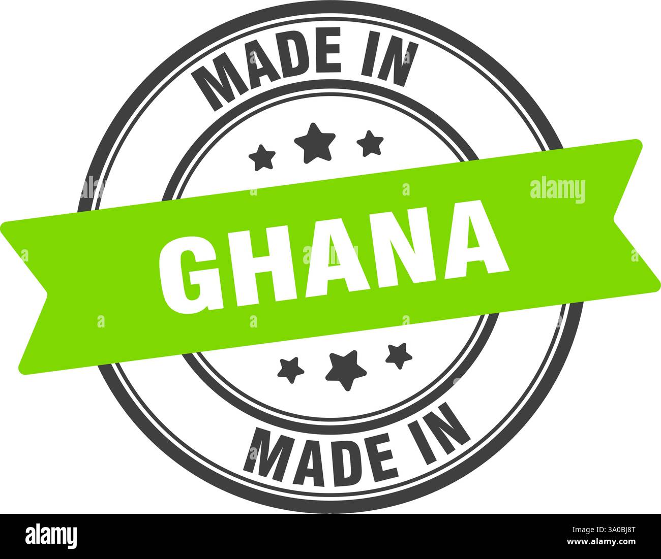 Made in Ghana stamp. Made in Ghana round sign Stock Vector Image & Art ...