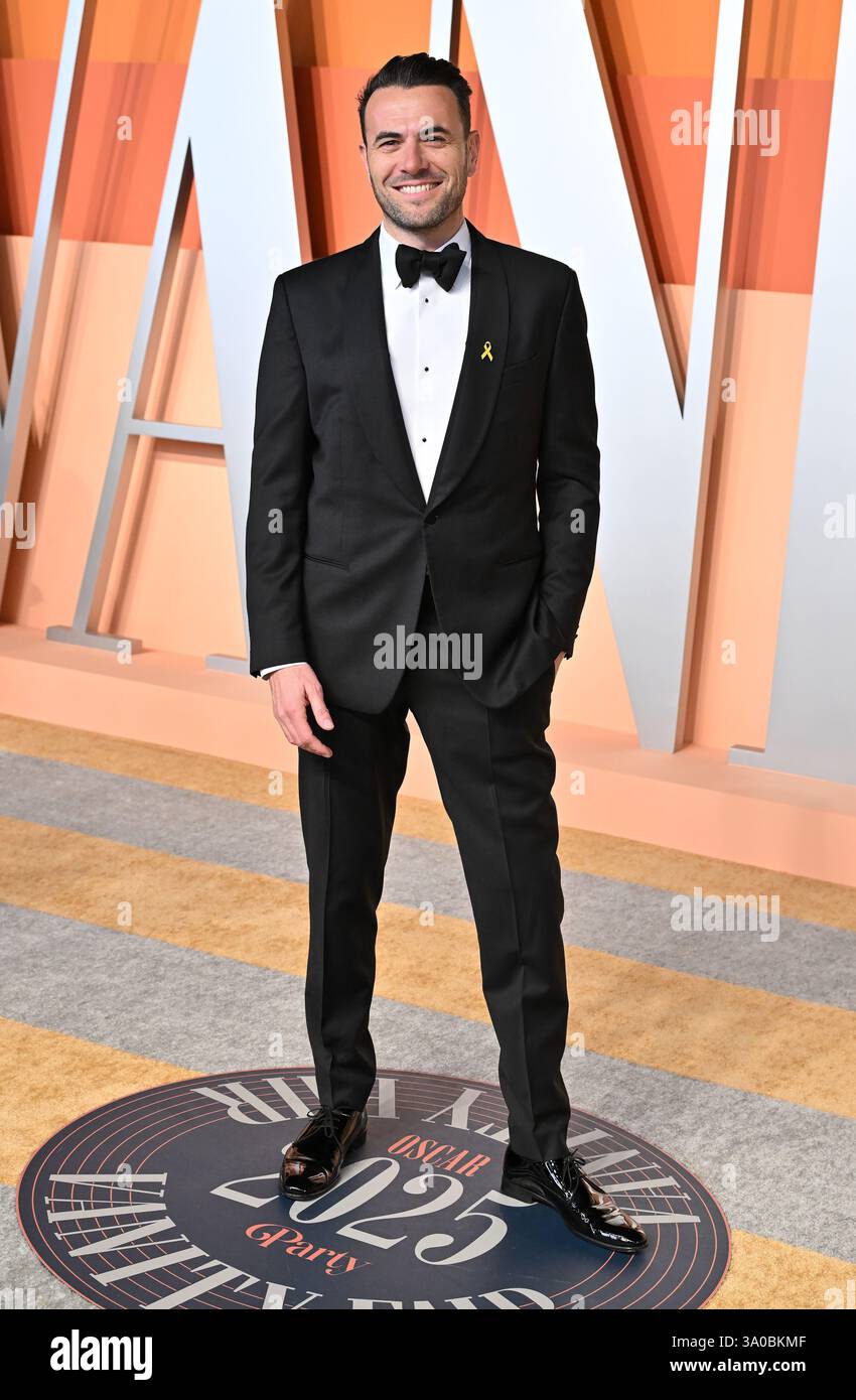 Beverly Hills, USA. 02nd Mar, 2025. Ben Winston arriving at the Vanity ...