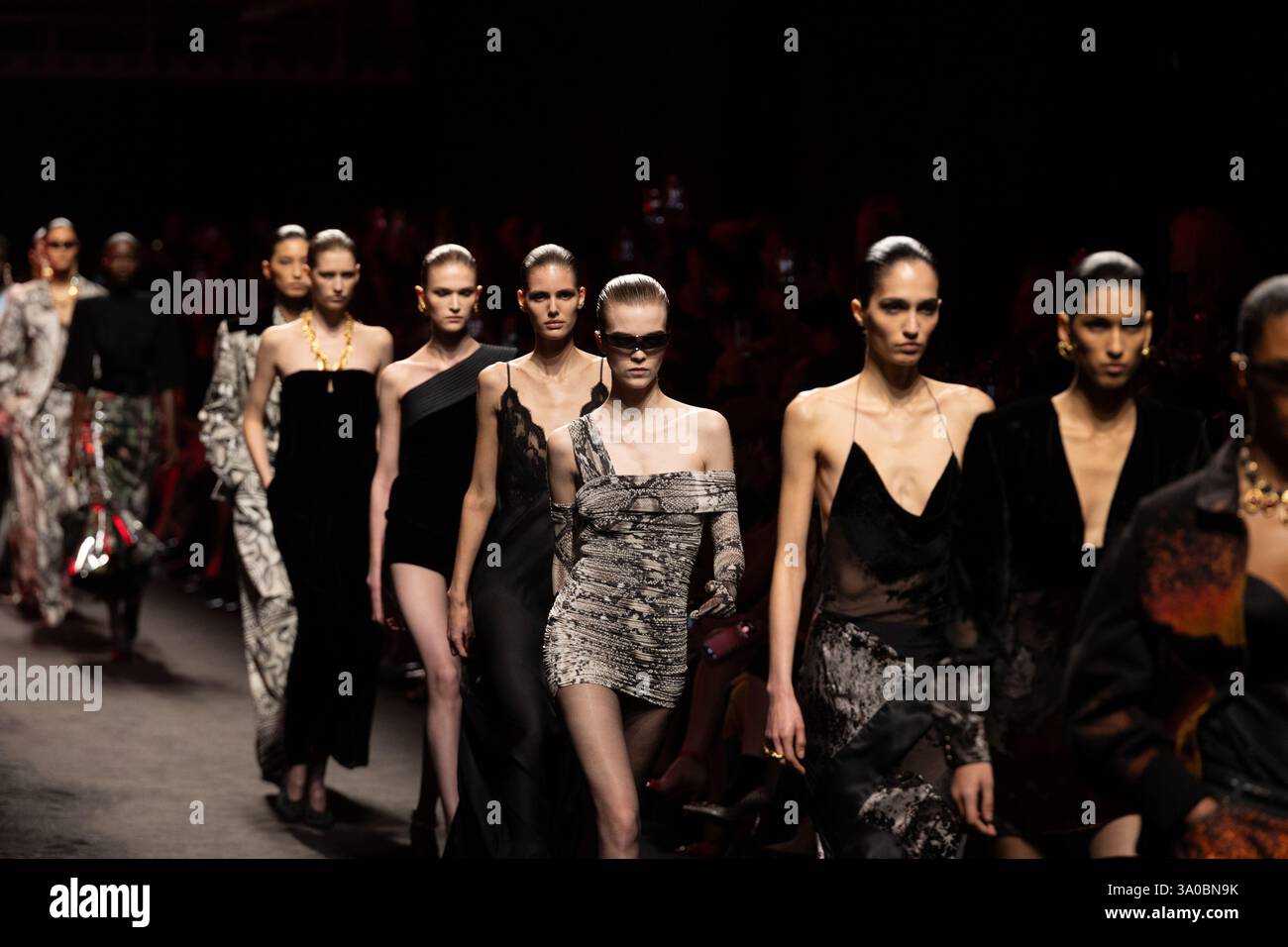 Milan, Italy. 27 Feb, 2025. Roberto Cavalli Fall/Winter 2025-2026 ...