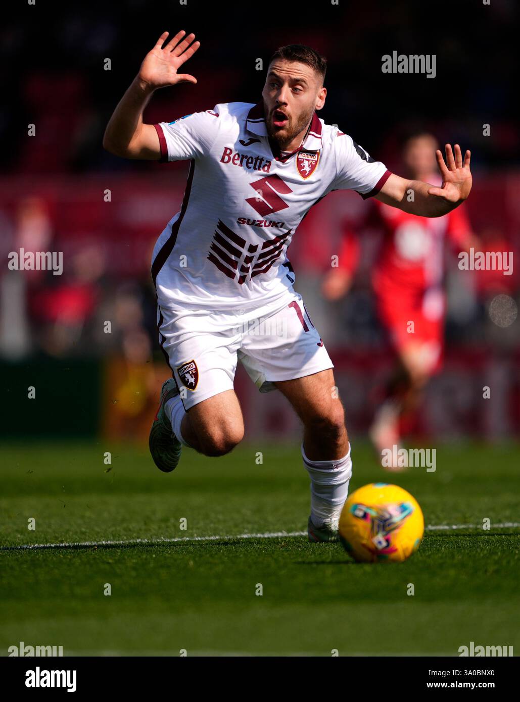 Torino’s Nikola Vlasic during the Serie A soccer match between Monza ...