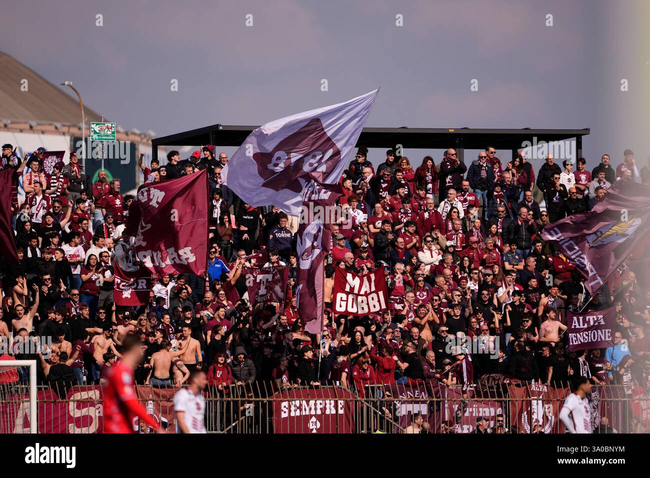 Torino fans during the Serie A soccer match between Monza and Torino Fc ...