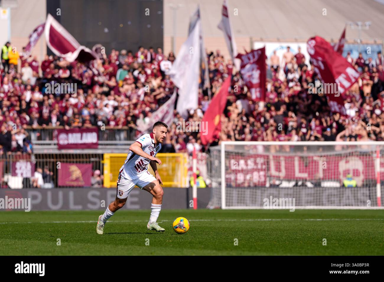 Torino’s Nikola Vlasic during the Serie A soccer match between Monza ...