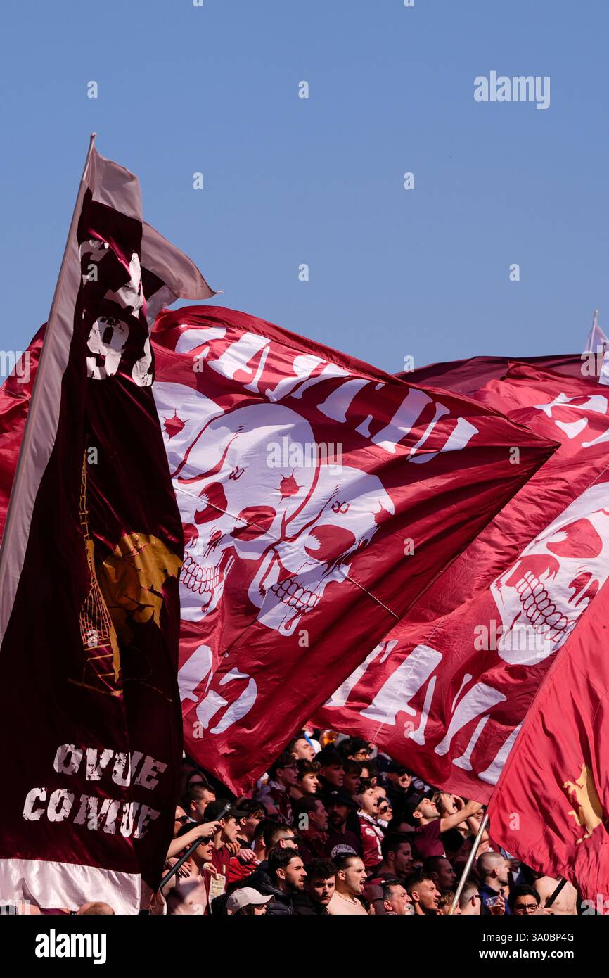 Torino fans during the Serie A soccer match between Monza and Torino Fc ...