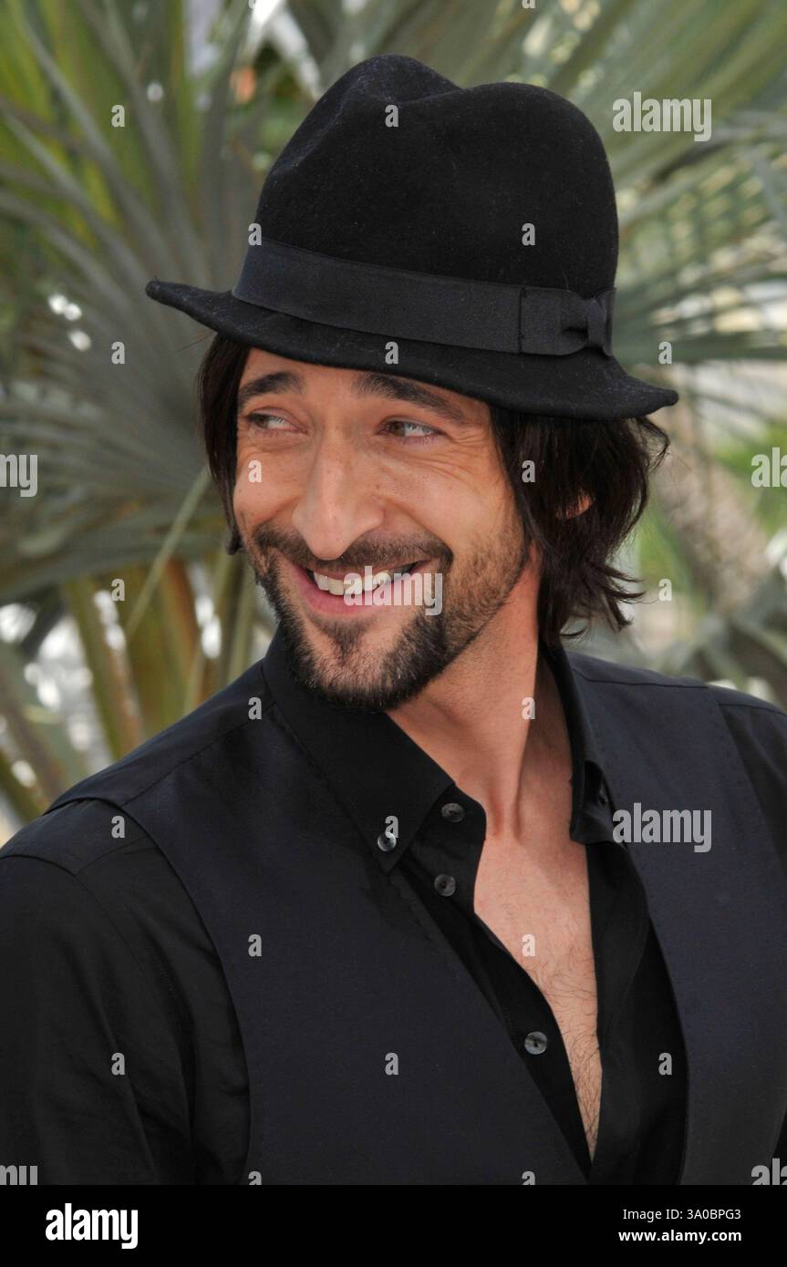 ADRIEN BRODY .'Midnight in Paris' photocall at the Palais des Festivals ...