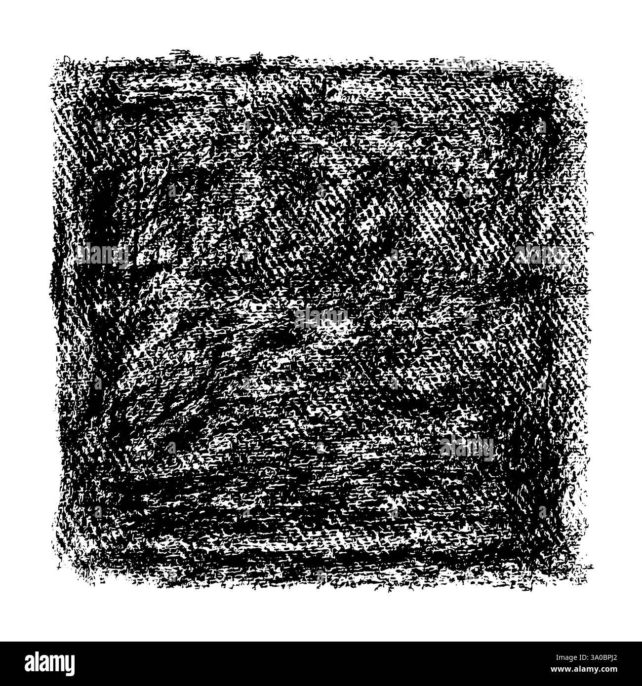 Abstract grunge black charcoal spot on paper texture, vector background ...