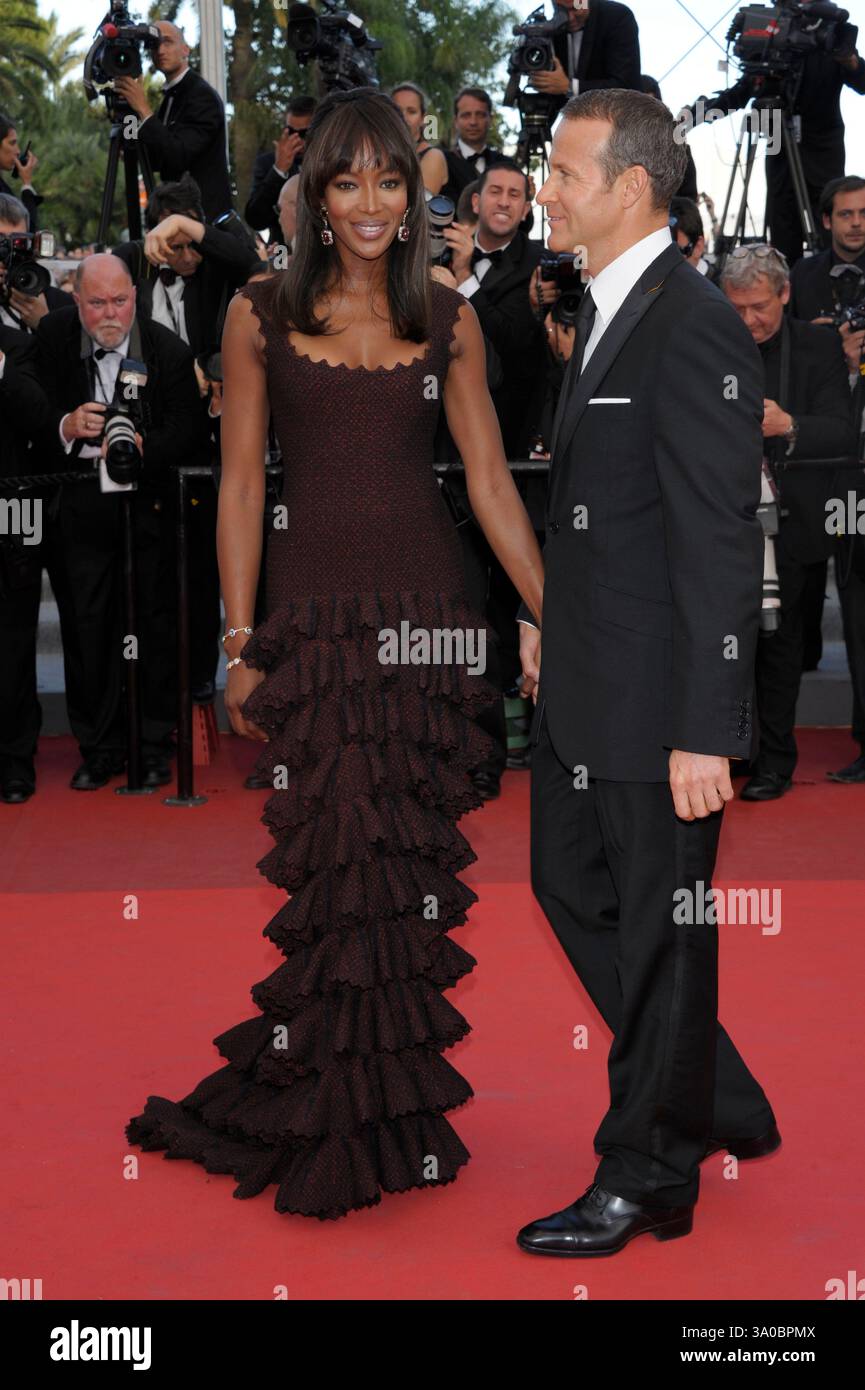 NAOMI CAMPBELL & VLADISLAV DORONIN .attends 'The Beaver' premiere 64th ...