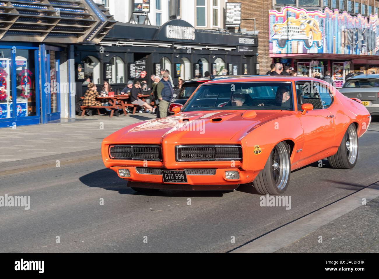 Vintage American 1969 Pontiac GTO Judge Hardtop Coupe V8 muscle car ...