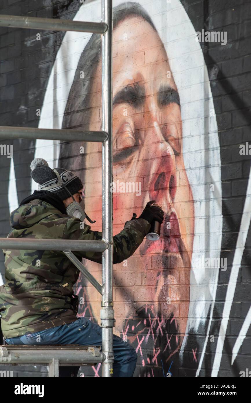 City Jam graffiti art display underway as part of the Southend City Day ...